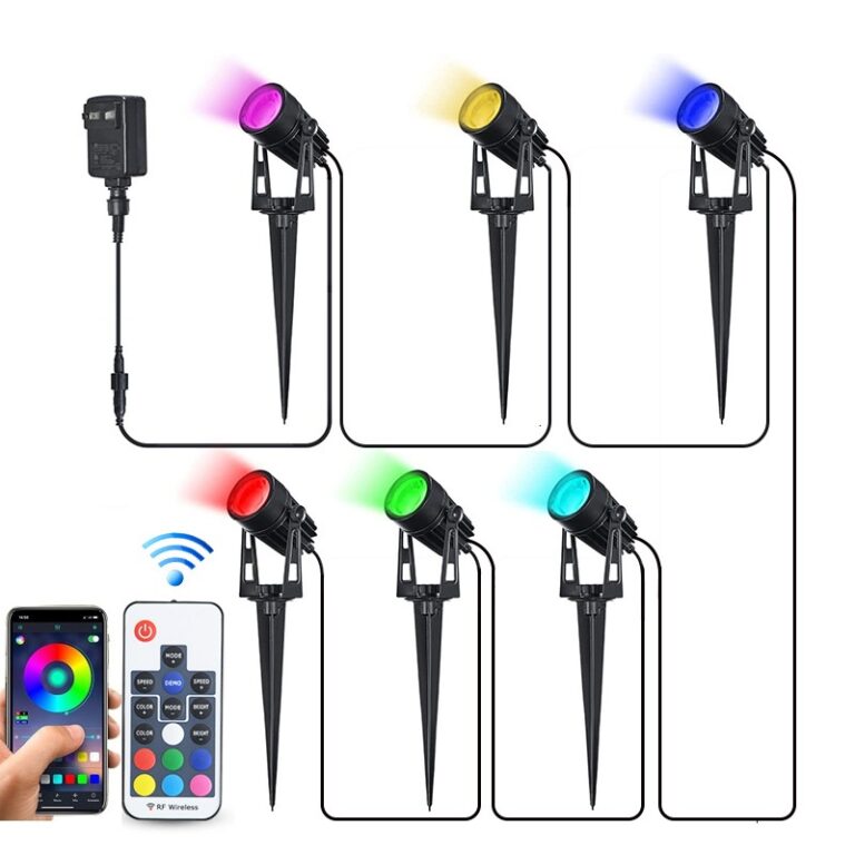 led garden light set