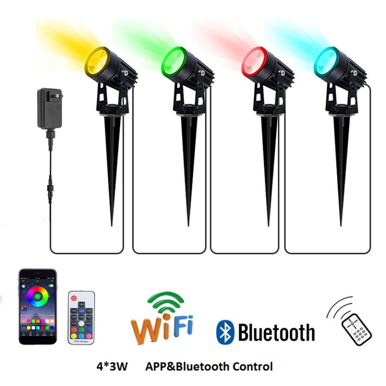 led garden light set