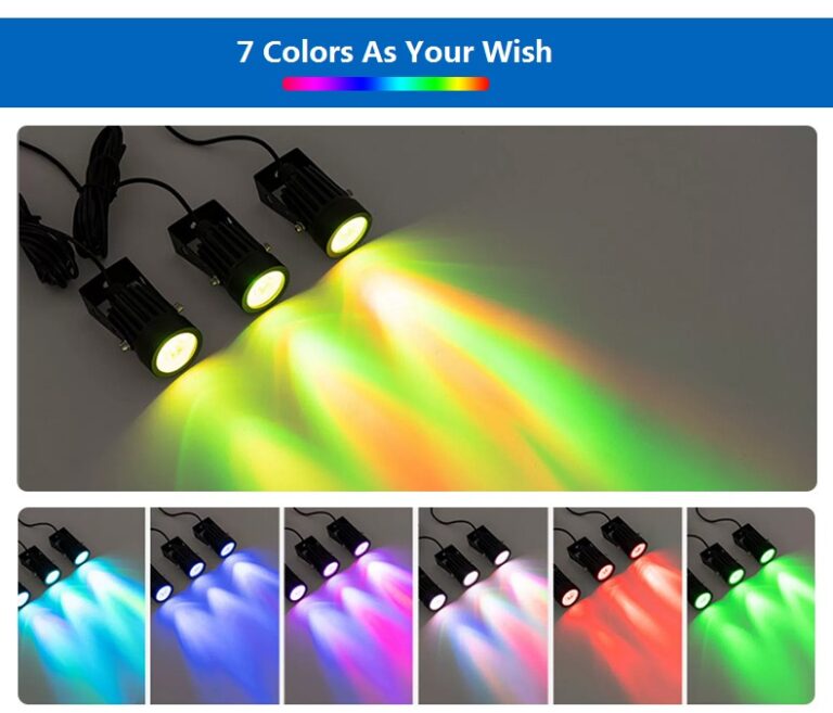 led garden light set