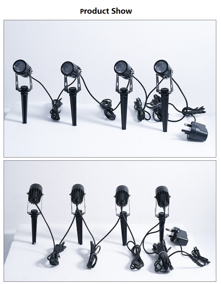 led garden light set