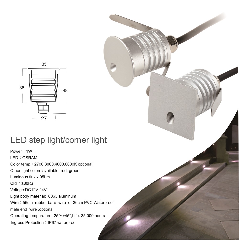 led step light 1w