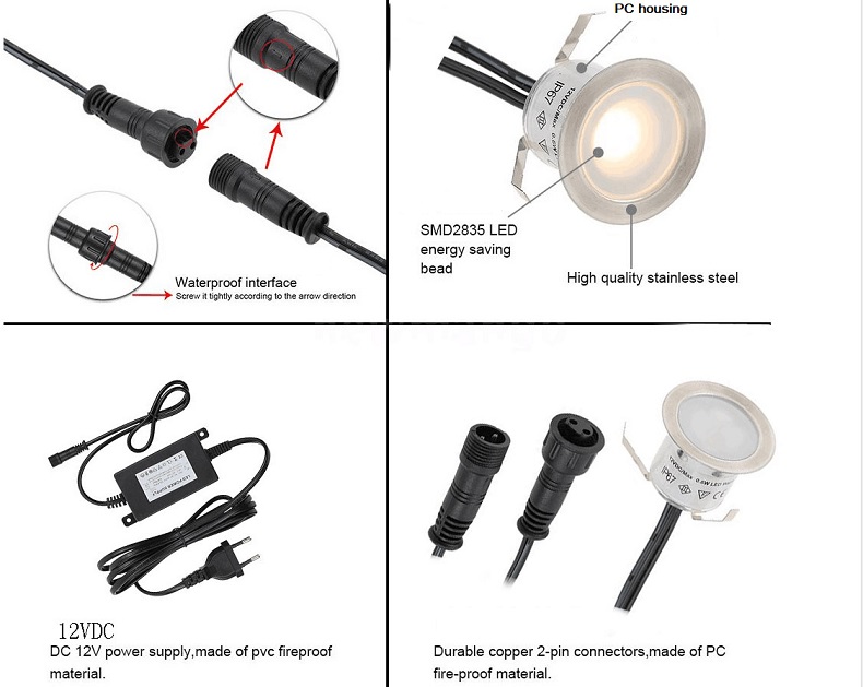 led deck light string