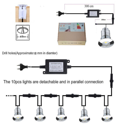 led deck light set